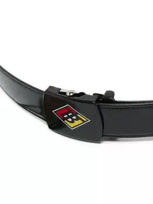 Burberry Covered Clip Buckle Belt