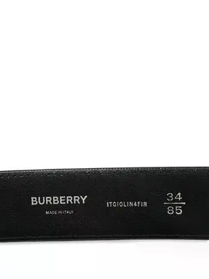 Burberry Covered Clip Buckle Belt
