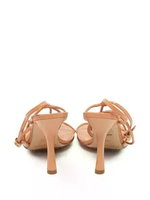 Bottega Veneta Stretch Square-toe Sandals