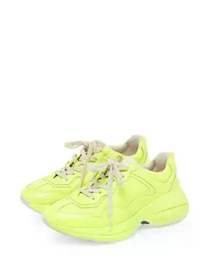 Gucci Rhyton Leather Low-top Sneakers