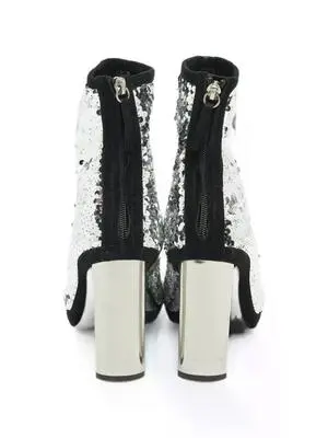 GIUSEPPE ZANOTTI Sequinned Ankle Boots