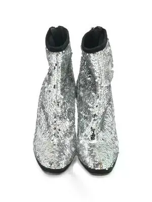 GIUSEPPE ZANOTTI Sequinned Ankle Boots