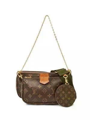 LOUIS VUITTON Multi Pochette Monogram Shoulder Bag - Brown