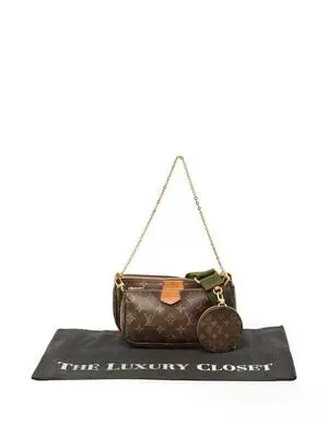 LOUIS VUITTON Multi Pochette Monogram Shoulder Bag - Brown