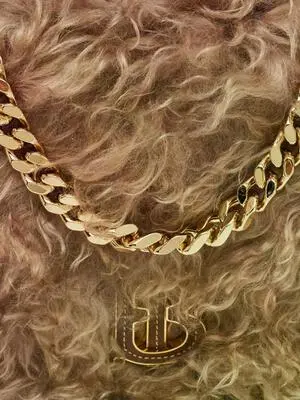 Burberry The Lola Shearling Two-way Handbag