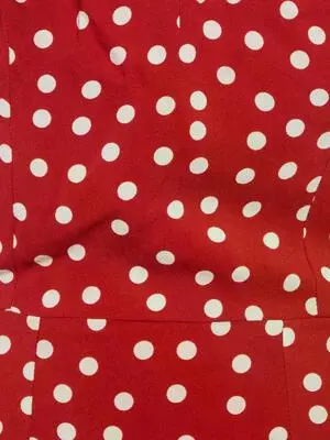 Dolce & Gabbana Polka Dot-print Sleeveless Midi Dress