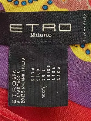 Etro Floral-print Silk Headband