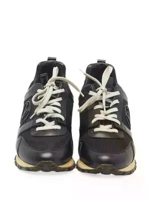LOUIS VUITTON Run Away Leather Sneakers