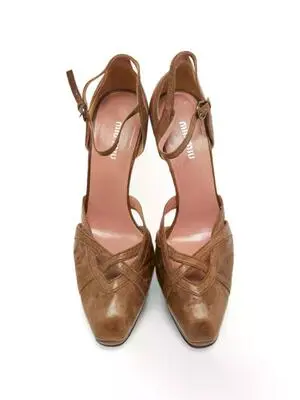 Miu Miu Ankle-strap Pumps
