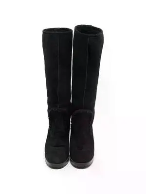 Gucci Courteney Wedge Boots