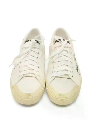 Saint Laurent Court Classic Embroidered Sneakers
