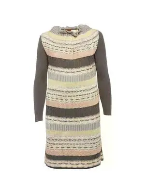 Missoni Zigzag Knitted Dress - Grey