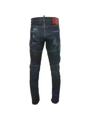 Dsquared2 Tidy Biker Slim-fit Jeans - Blue