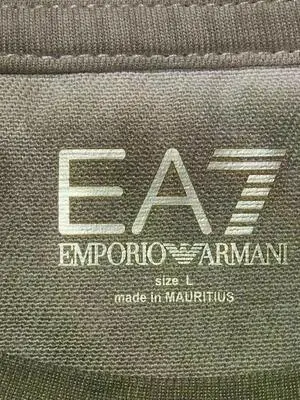 Emporio Armani Floral-print Ea7 T-shirt