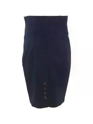 Burberry High-waist Pencil Midi Skirt