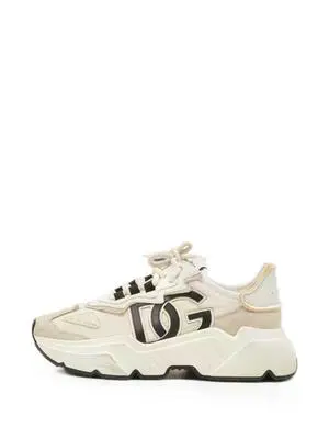 Dolce & Gabbana Daymaster Panelled Sneakers - Neutrals
