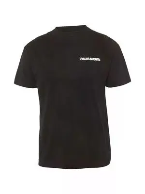 Palm Angels Back-print T-shirt - Black