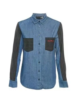 Moschino Striped Denim Shirt