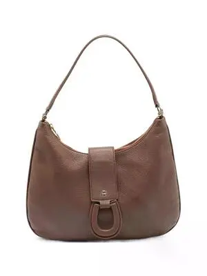 AIGNER Selena Leather Shoulder Bag - Brown