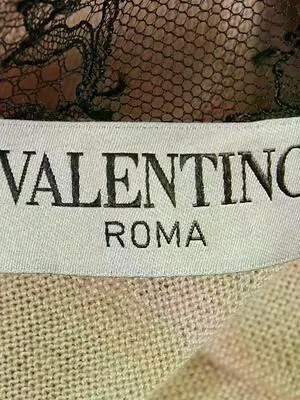 Valentino Garavani Lace Knit Tank Top