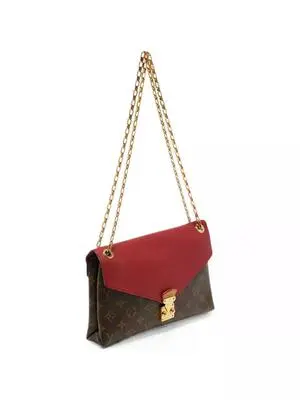 LOUIS VUITTON 2015 Pallas Chain Monogram-canvas Handbag