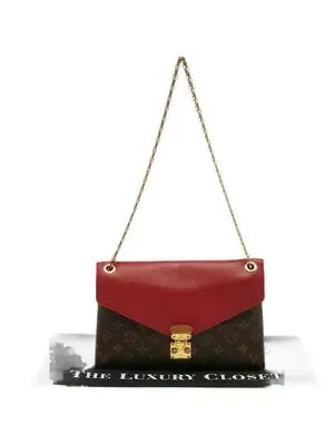 LOUIS VUITTON 2015 Pallas Chain Monogram-canvas Handbag