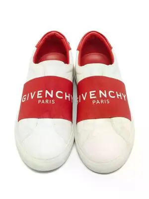 Givenchy Urban Street Elastic-strap Sneakers - White
