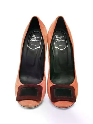 ROGER VIVIER Belle Vivier Trompette Heeled Pumps