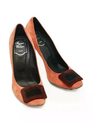ROGER VIVIER Belle Vivier Trompette Heeled Pumps