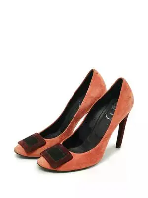 ROGER VIVIER Belle Vivier Trompette Heeled Pumps