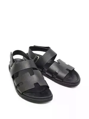 Hermès 2001 Chypre H-strap Sandals