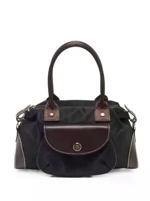 LANCEL Contrast-stitching Tote Bag - Black