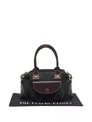 LANCEL Contrast Stitching Tote Bag