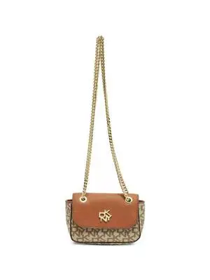 Dkny Mini Logo-pattern Crossbody Bag