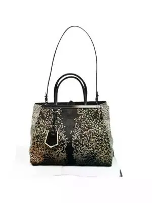 Fendi 2012 Medium 2jours Printed Tote Bag