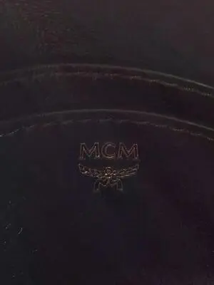 Mcm Stud-embellished Leather Backpack