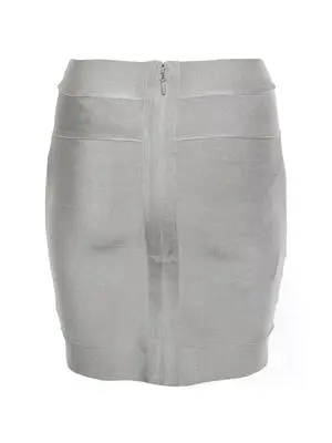 Herve Leger Bandage Knit Mini Skirt