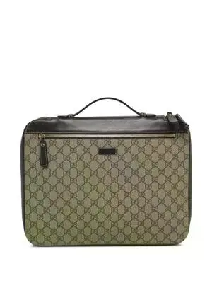 Gucci Gg-pattern Briefcase - Neutrals