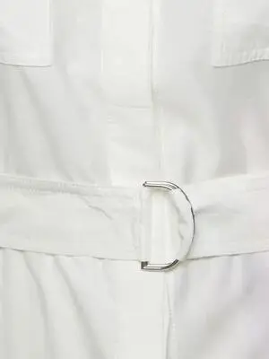 Burberry Belted Midi Dress