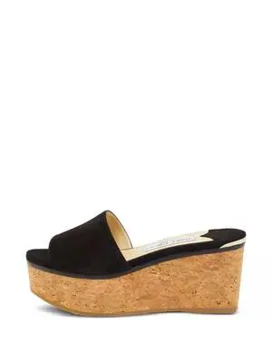 JIMMY CHOO Deedee Platform Sandals - Black