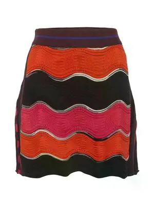 Missoni Knitted Mini Skirt - Brown