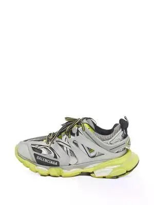 Balenciaga Track Layered Low-tops Sneakers - Silver