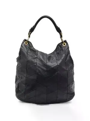 Miu Miu Leather Shoulder Bag - Black