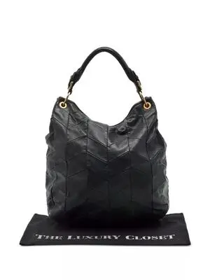 Miu Miu Leather Shoulder Bag - Black
