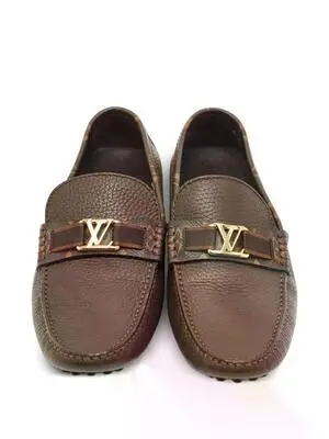 LOUIS VUITTON Hockenheim Monogram Loafers