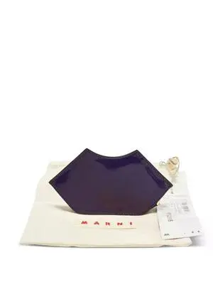 Marni Zip Leather Clutch Bag