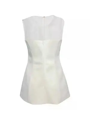 Khaite Sasmo Paneled Sleeveless Blouse