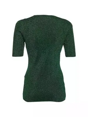 Just Cavalli Lamé Knit T-shirt