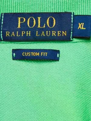 Polo Ralph Lauren Custom-fit Logo-detail Polo Shirt - Green