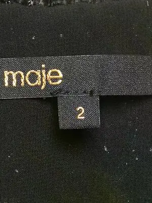 Maje Sequin Tweed Top